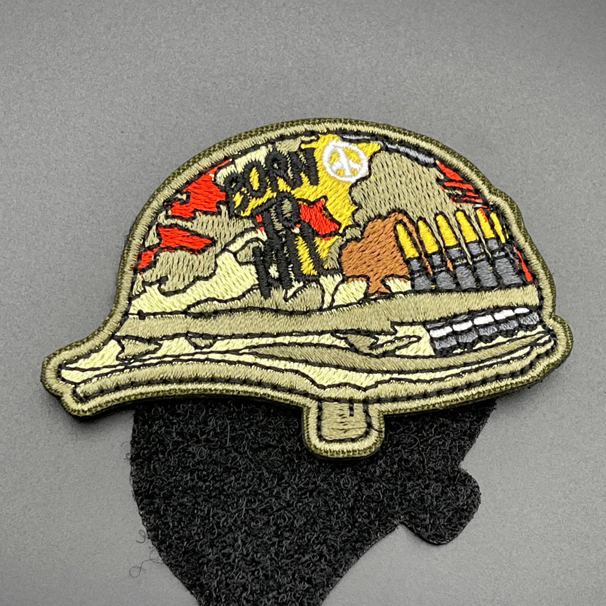 Born to Kill Patch, Hook & Loop, 8cm - Full Metal Jacket – Task Outdoor