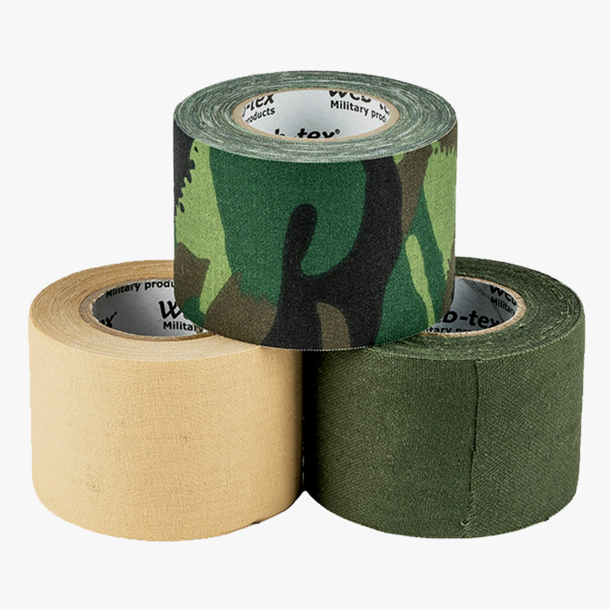 Web-Tex Fabric Camo Tape (5cm x 10m) - Durable Adhesive Tape – Task Outdoor