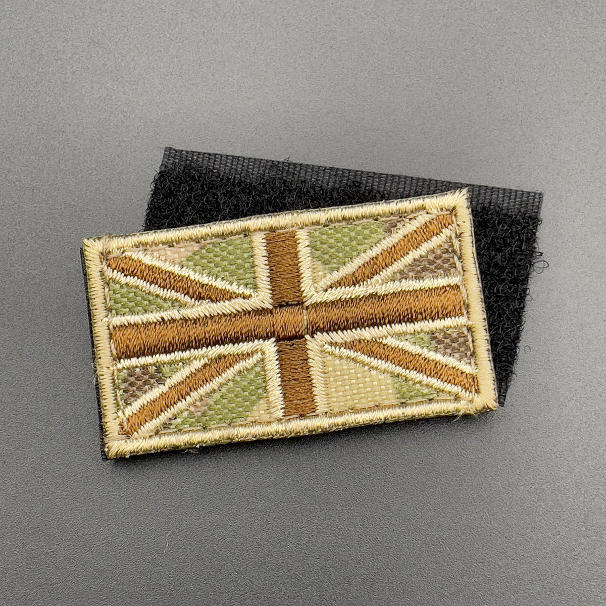 Small MTP Camo Embroidered Union Jack Patch Hook & Loop 4.5cm – Task ...