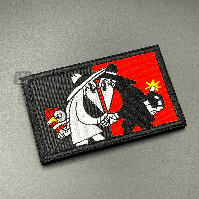 Spy vs Spy Patch, Hook & Loop, 8cm – Task Outdoor
