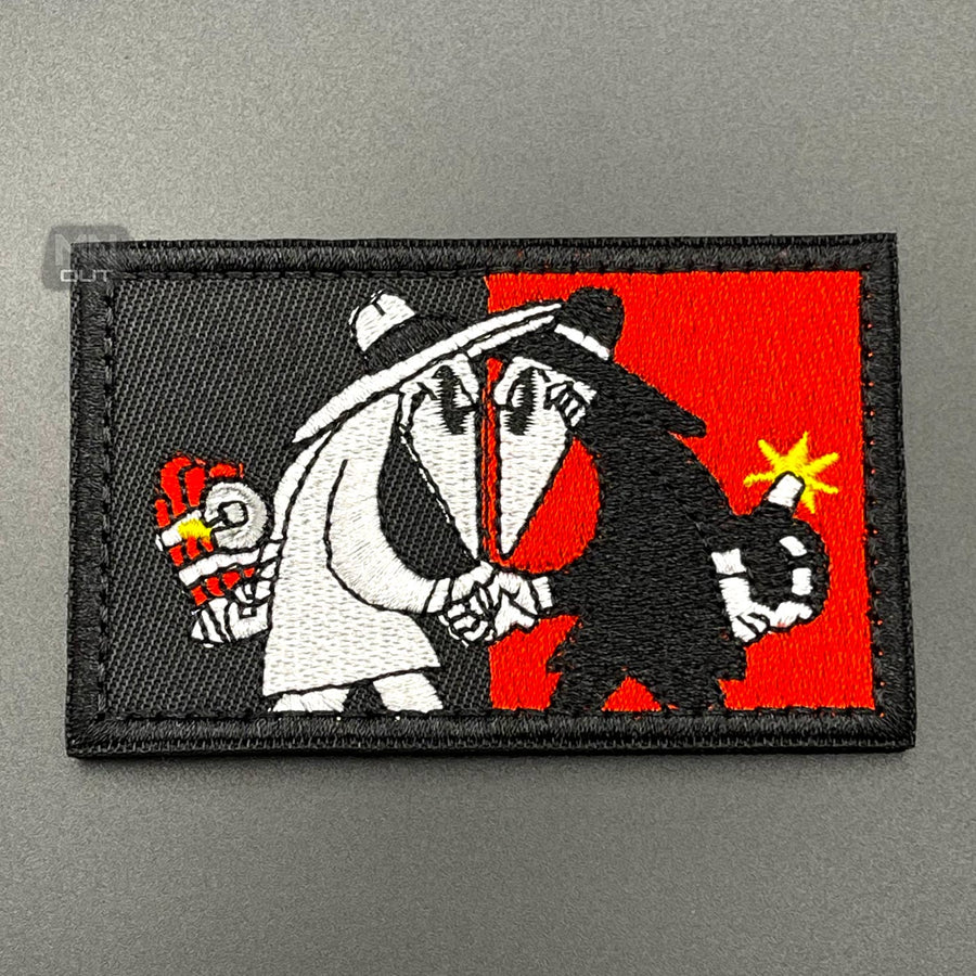 Spy vs Spy Patch, Hook & Loop, 8cm – Task Outdoor