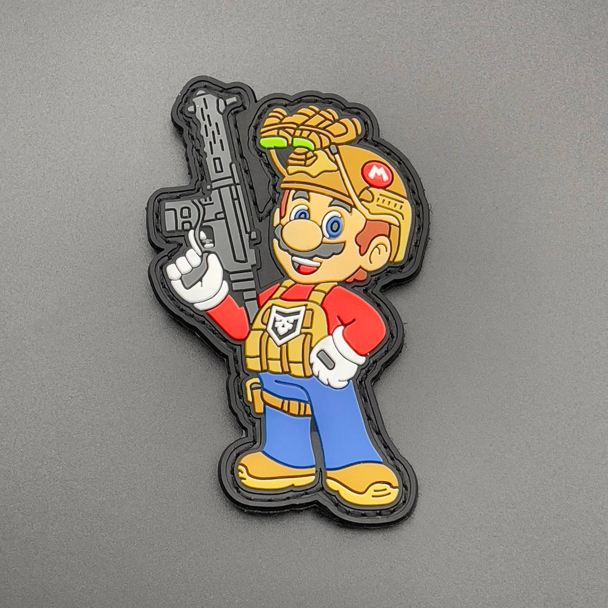 Tactical Red Super Brother PVC Patch – Task Outdoor