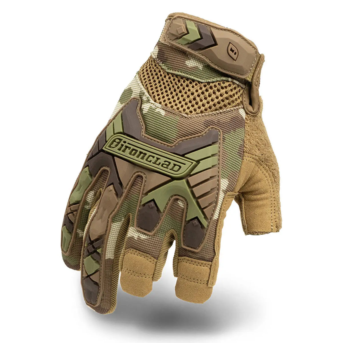 Ironclad Tactical Trigger Impact Gloves | Men's Fingerless Glove – Task ...